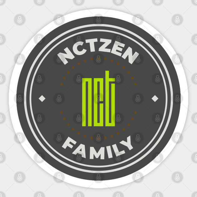 NCT nctzen logo logo - Nctzen - Sticker | TeePublic